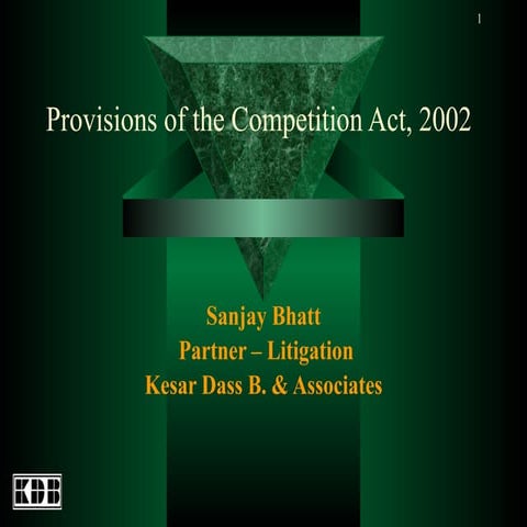 Outside cp knowledge presentation competition act _2002 | PPT