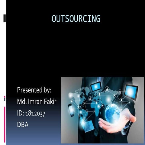 Outsourcing presentation | PPT