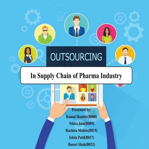 Outsourcing in Pharma Supply Chain | PPTX