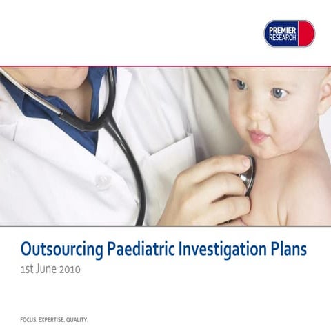 Outsourcing Paediatric Investigation Plans | PDF | Business | Business ...
