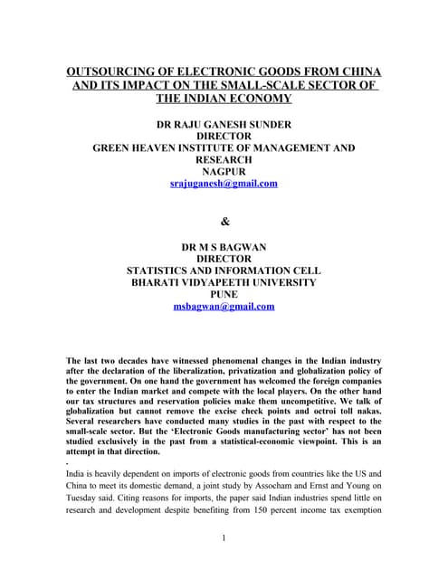 Communication and industry of sikkim | PPT