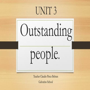 Outstanding peopleImportant people in the world. .pptx