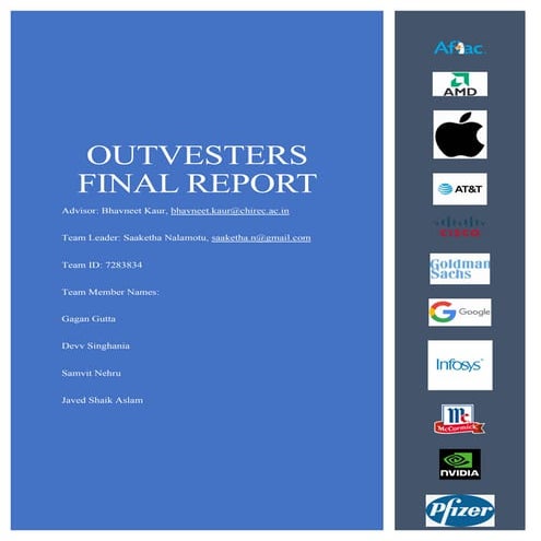 Wharton Final Report | PDF