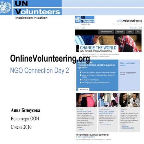 Online volunteering | PPT