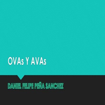 Cuestionario AVA y OVA | PDF
