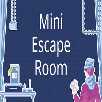 Escape room for cooking students student | PPTX