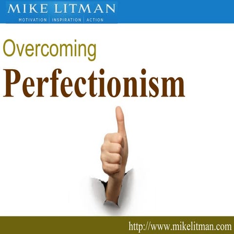 Overcoming Perfectionism | PPT