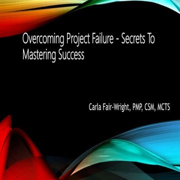 Overcoming Project Failure | PPTX