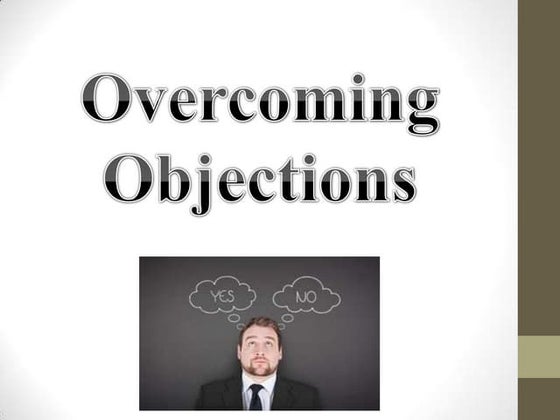 Objection Handling in Sales | PPTX | Sales | Business