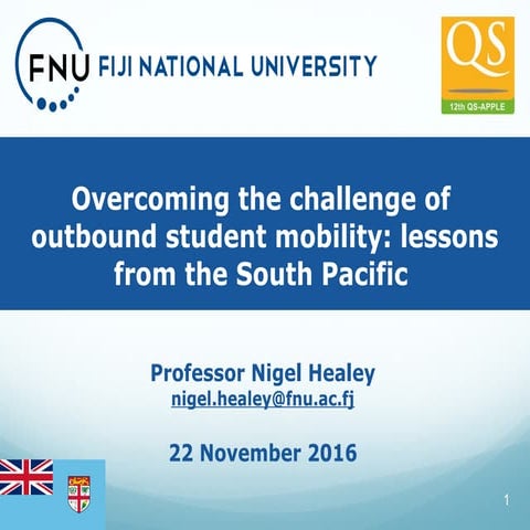 Overcoming the challenge of outbound student mobility: lessons from the ...