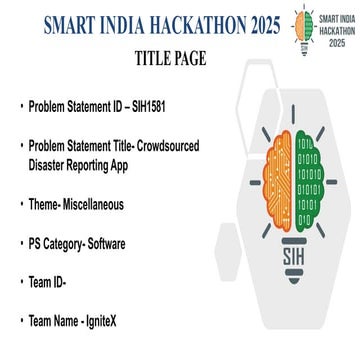 Overcrowd Disaster reporting Webapp.pptx