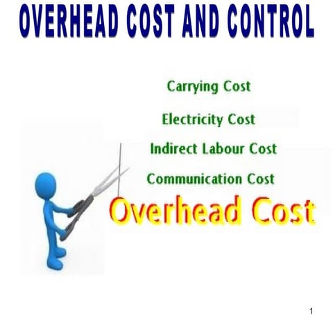 Overhead Cost Computation & Control Presentation 3.ppt | Free Download