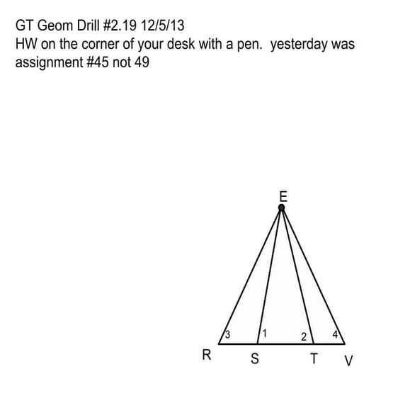 Overlapping triangles day 2 | PPTX
