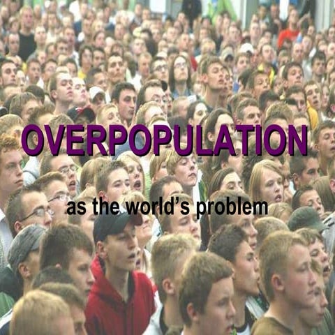 Overpopulation | PPT