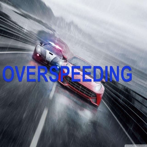 Overspeeding | PPTX
