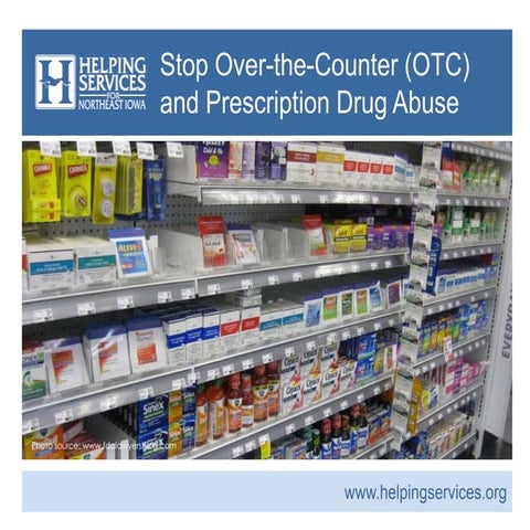 Over-the-Counter and Prescription Drug Abuse Prevention Training by ...