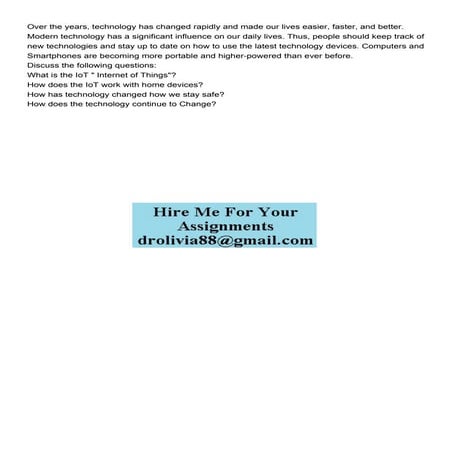 Over the years technology has changed rapidly and made our .pdf