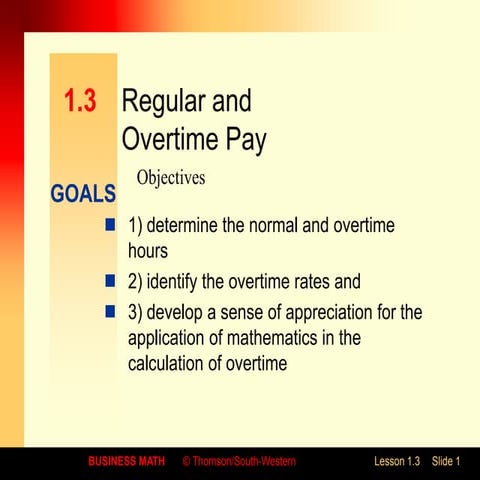 Overtime | PPT
