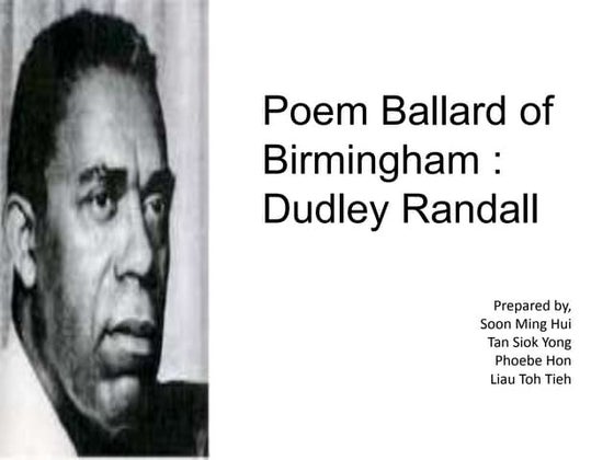The ballad of Birmingham | PDF