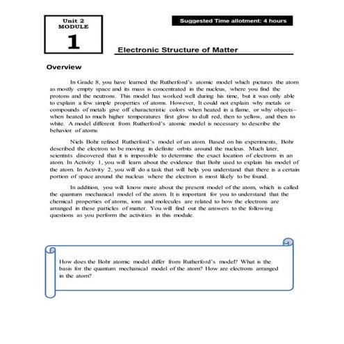 Science Grade 9 Second Quarter (1st and 2nd activity only) | DOCX