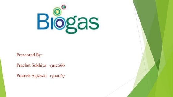 Biogas plant & types of bio gas plant | PPT