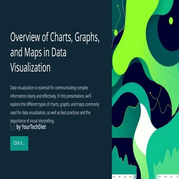 Mastering Data Visualization: Charts, Graphs, and Maps Explained | PPTX
