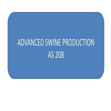 overview-of-swine-production-with-quiz.pptx | Africa Travel | Travel ...