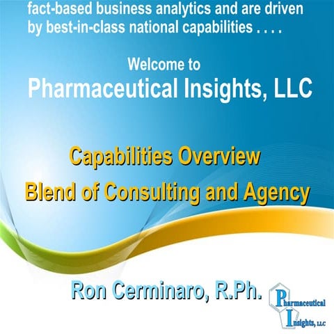 Overview pharmaceutical insights | PPT