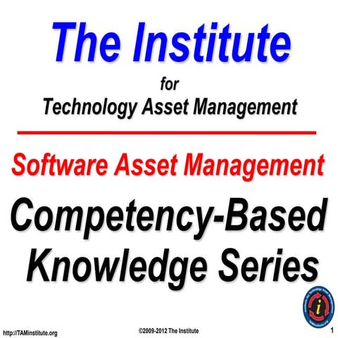 SAM Training Overview - SCCA - Introduction to The Institute's ...