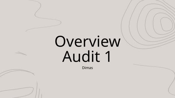Auditing principles and practices, chapter 2 | PPTX