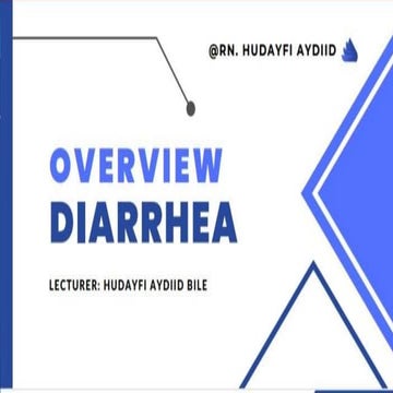 Overview Diarrhea .pptx
