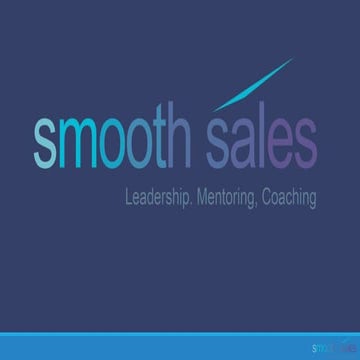 Smooth Sales Overview linkedin | PPT