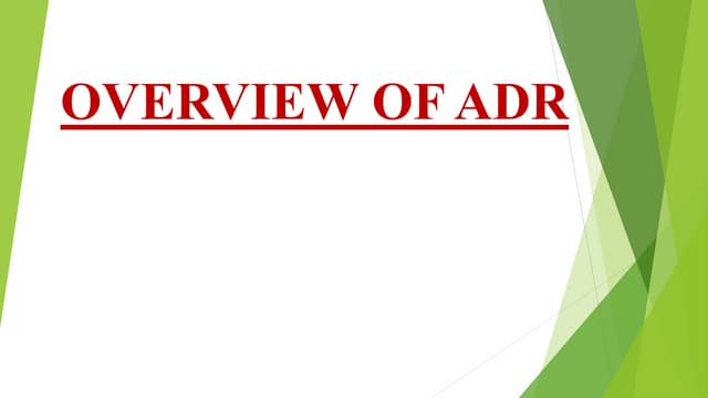 Predictabilty and Preventability Assessment, Management of ADR ...