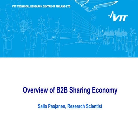 Overview of B2B Sharing Economy | PPTX