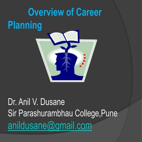 Overview of Careerplanning | PPT