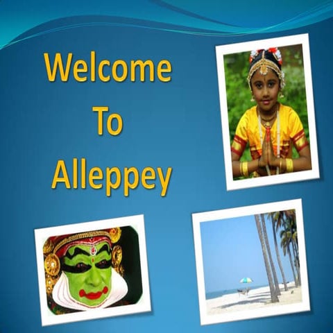 Overview of city alleppey | PPTX