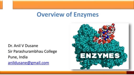 Introduction to Enzymes and classification .ppt