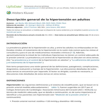 Overview of hypertension in adults - UpToDate.pdf