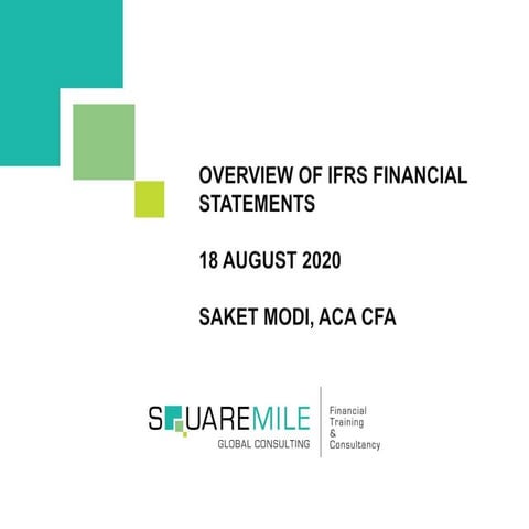 Quiz on IFRS Financial Statements | PDF