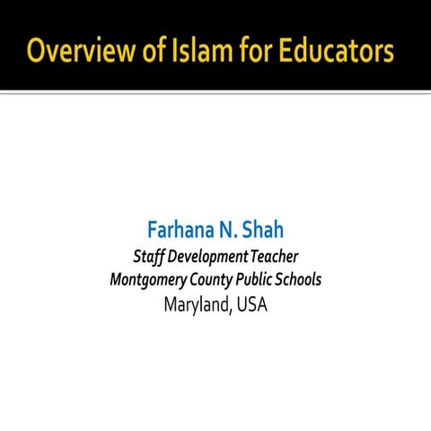 Cross Referencing the Holy Qur'an | PPTX