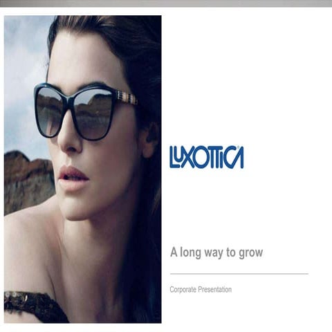 Overview of luxottica | PPTX