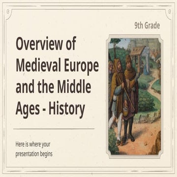 Overview of Medieval Europe and the Middle Ages - History - 9th Grade ...