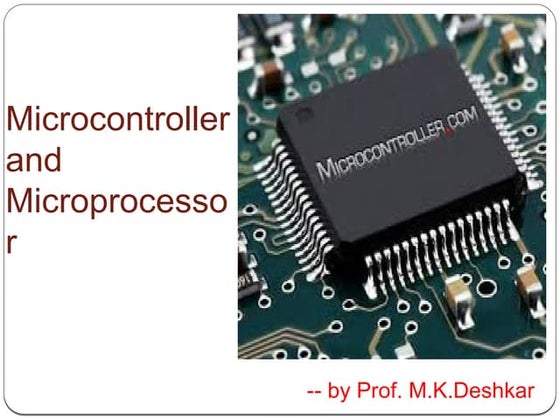 8085 Microprocessor Architecture And Its Operations Ppt
