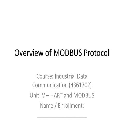 Overview_of_MODBUS_Protocol (1).pptx . | PPTX