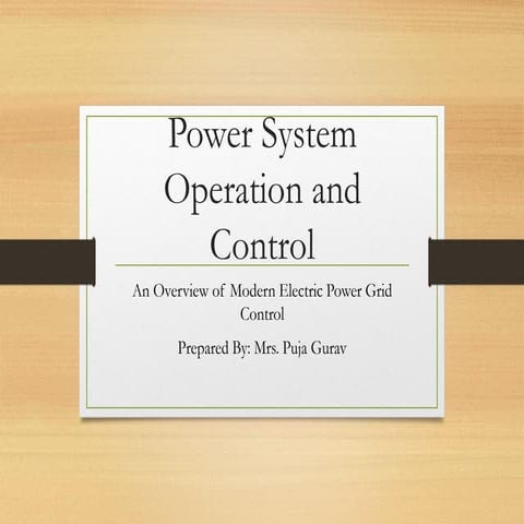 Power system security | PPTX