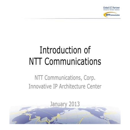 Overview of ntt com v03 01302013 | PDF