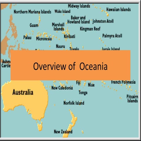 Overview of oceania 2012 | PPT