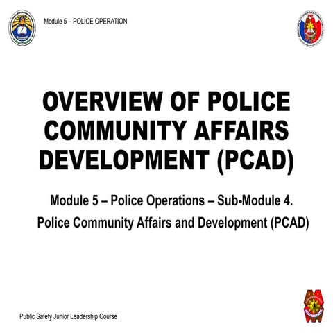 Overview of PCAD for junior leadhship course.pptx