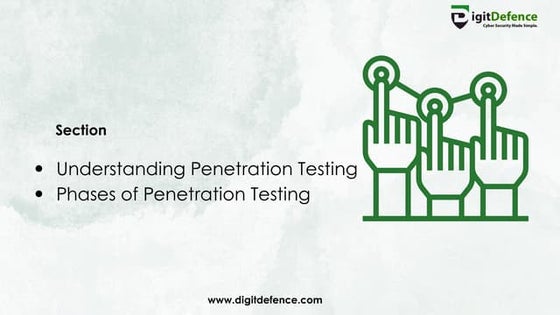 How to do penetration testing Digitdefence | PPT
