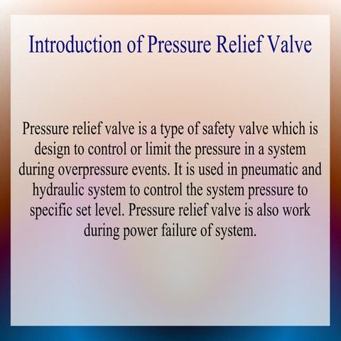 Pressure Safety & Relief Conventional and Bellow Valves.pptx